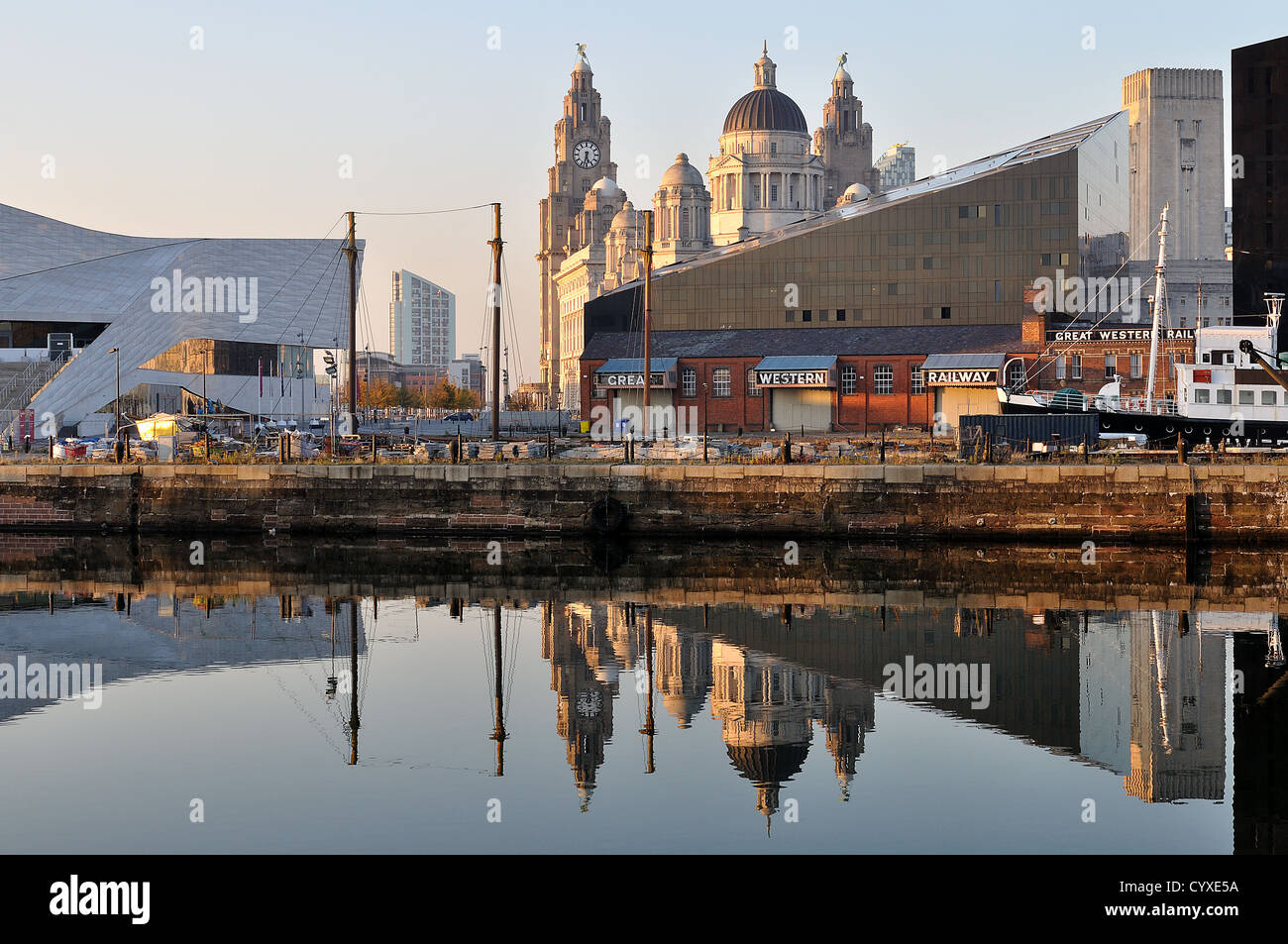 Dockland sunset hi-res stock photography and images - Alamy