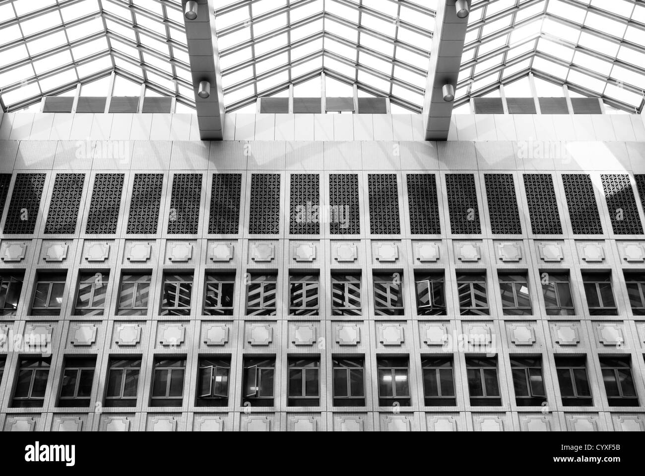 It is a beautiful abstract geometric ceiling Stock Photo - Alamy