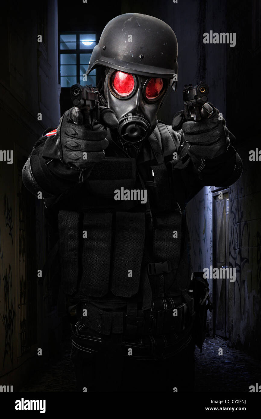 Portrait of a soldier Stock Photo - Alamy