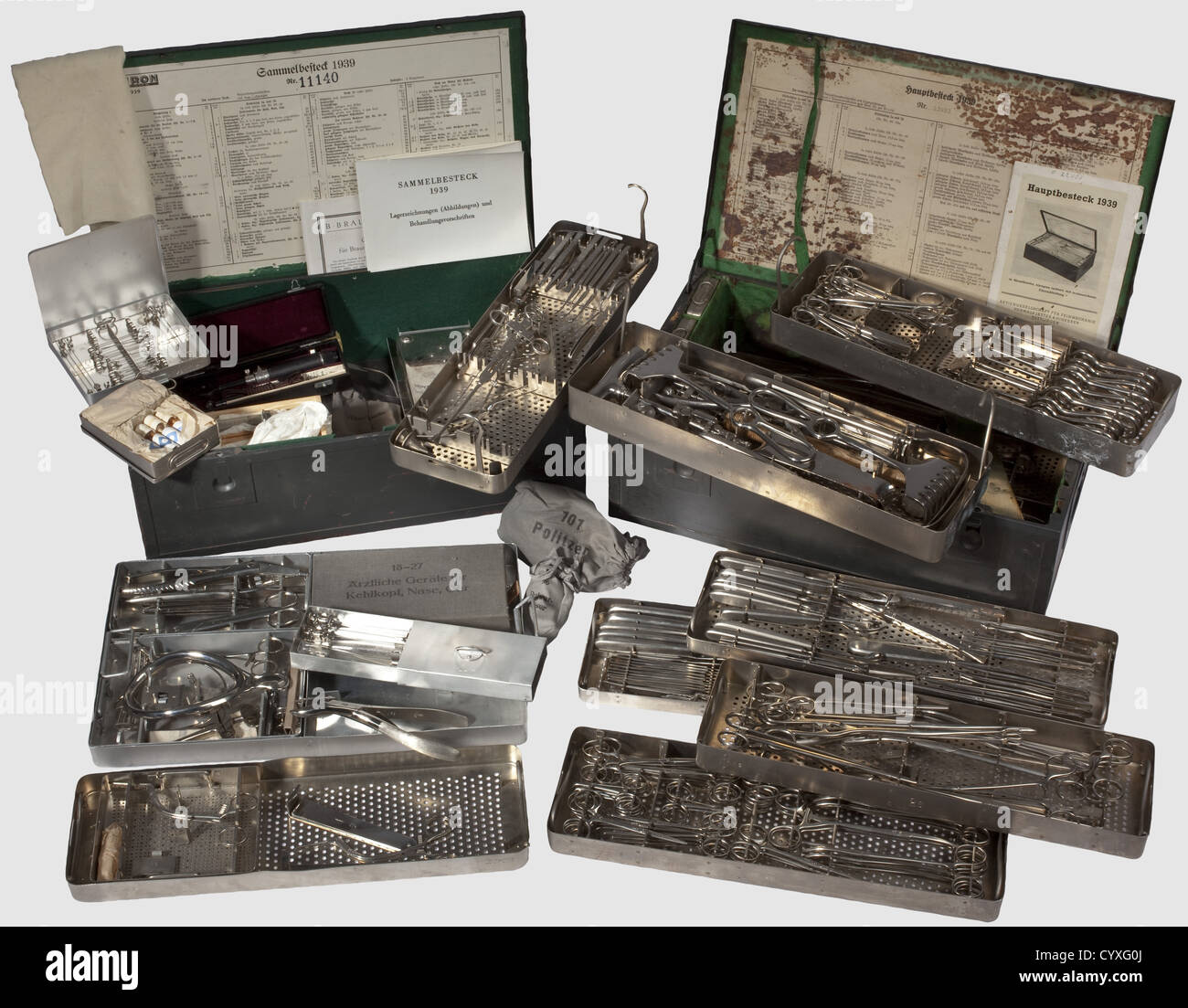 Main and collective surgical instrument sets,by the Aktiengesellschaft ...