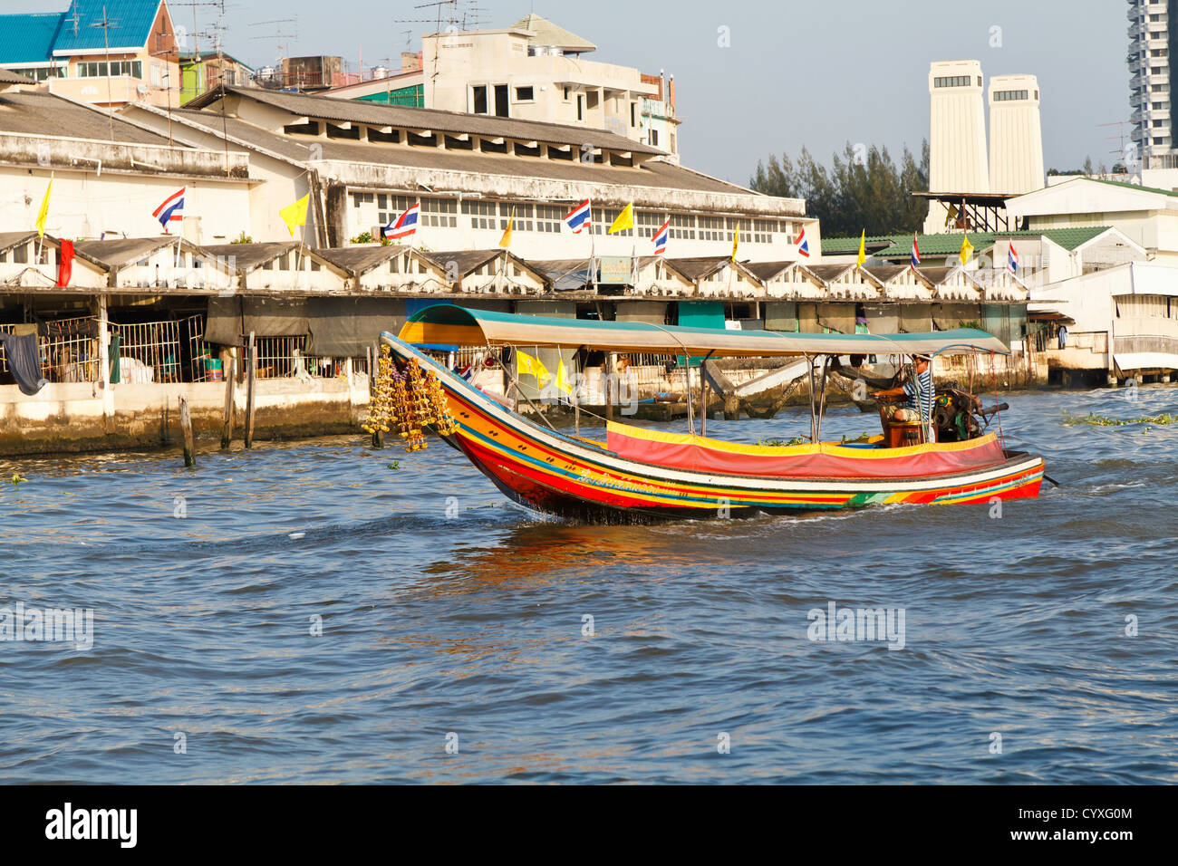 Typical Boat On Chao Phraya River High Resolution Stock Photography and ...