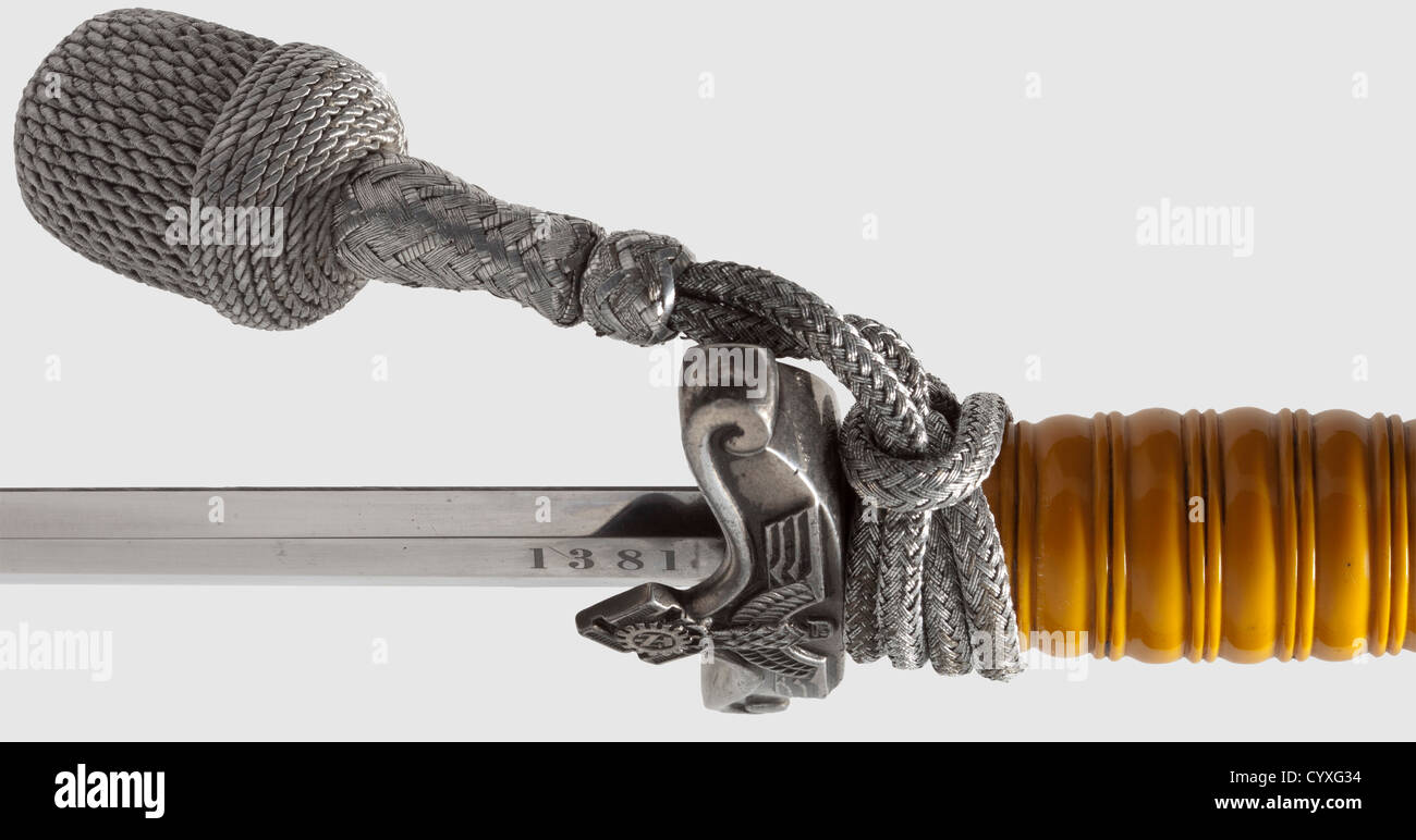 A dagger M 1938 for TeNo leaders(Technical Emergency Corps),maker ...