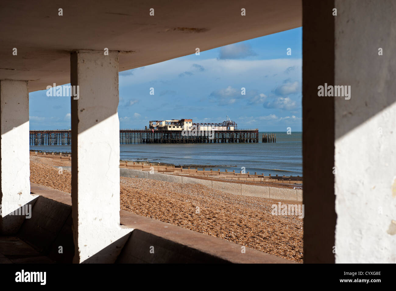Distant pier hi-res stock photography and images - Alamy