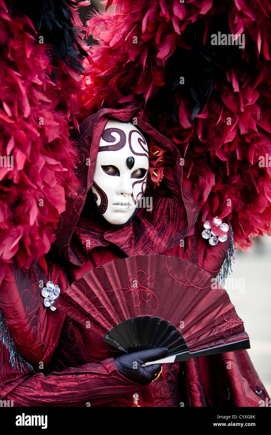 Red carnival costume hi-res stock photography and images - Alamy