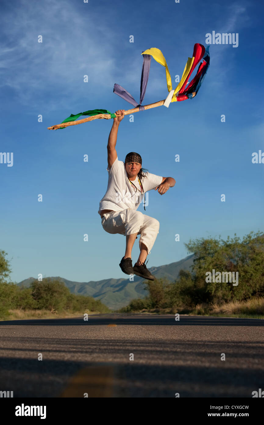Indian man jumping hi-res stock photography and images - Alamy