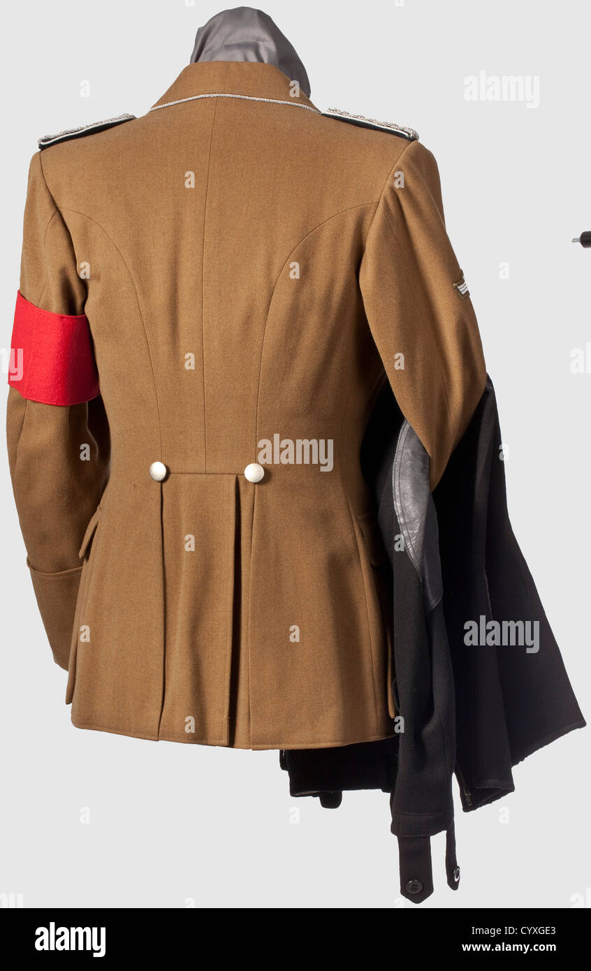 A service uniform for a medical doctor Staffelführer of the NSKK,of the ...