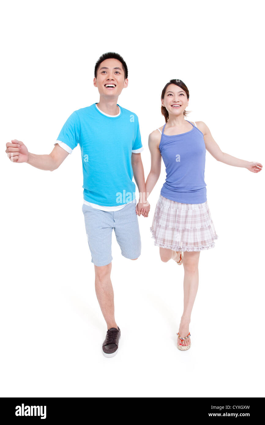 Couple hand in front Cut Out Stock Images & Pictures - Alamy