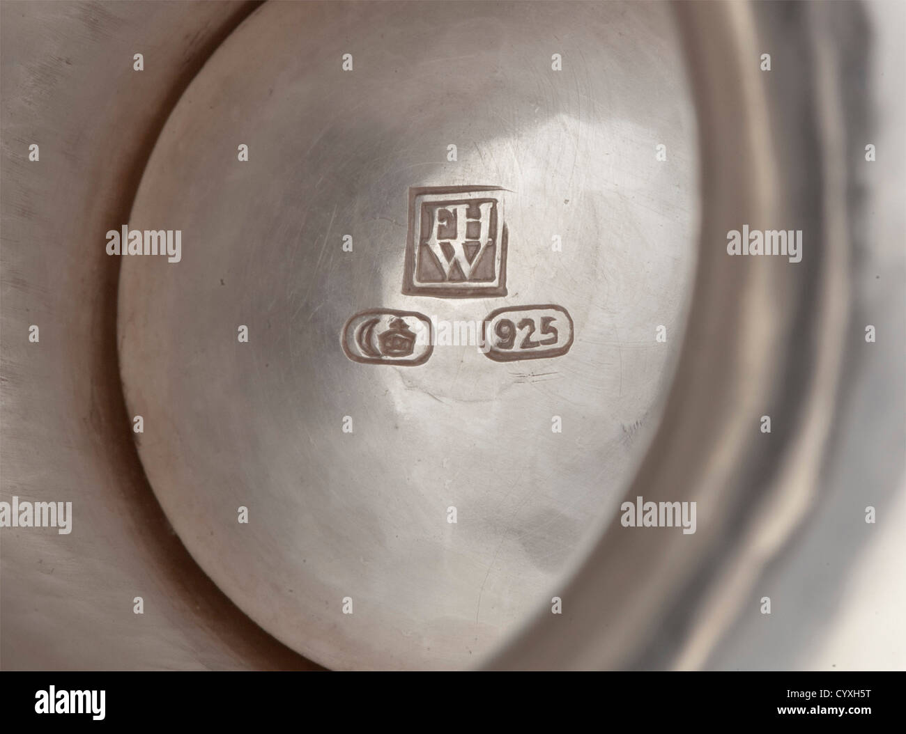 Adolf Hitler,silver candelabrum from his personal tableware Wide drip ...