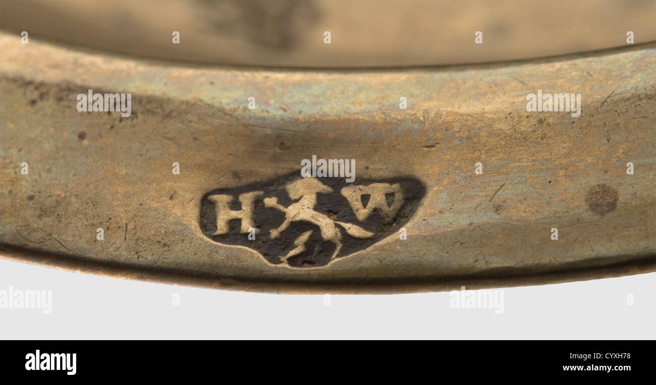 A Late Renaissance bell base candlestick,Hans Wolff of Nuremberg,around ...