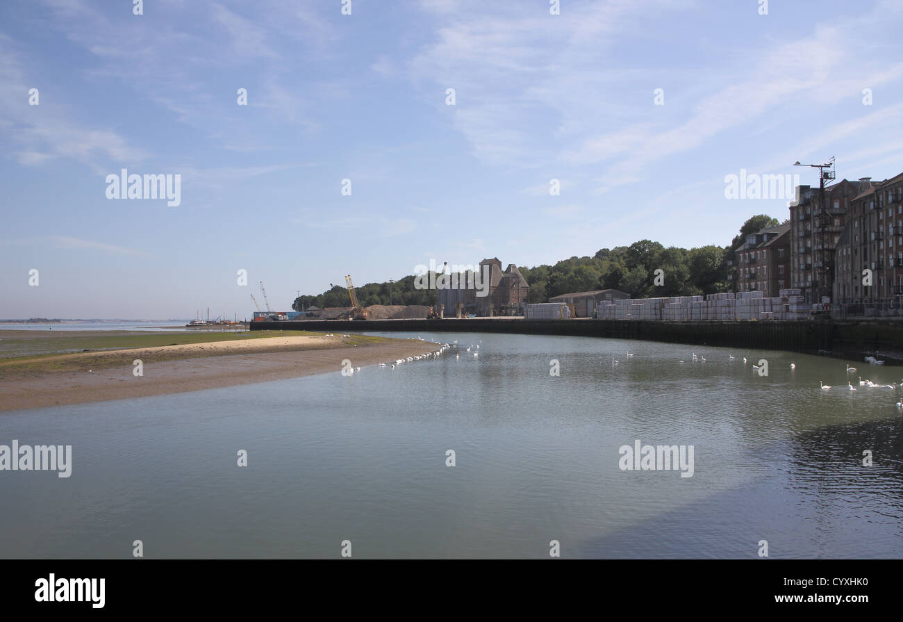 mistley on the river stour in essex Stock Photo - Alamy