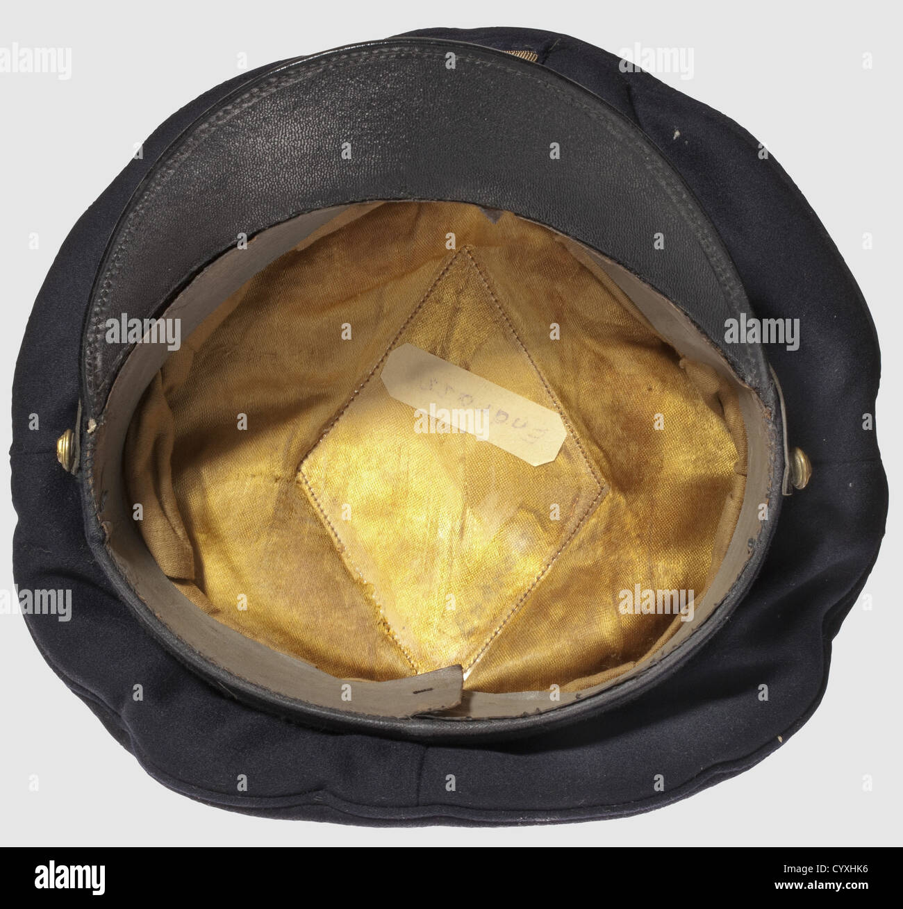 A visor cap for subaltern officers,in the German Kriegsmarine Made of ...