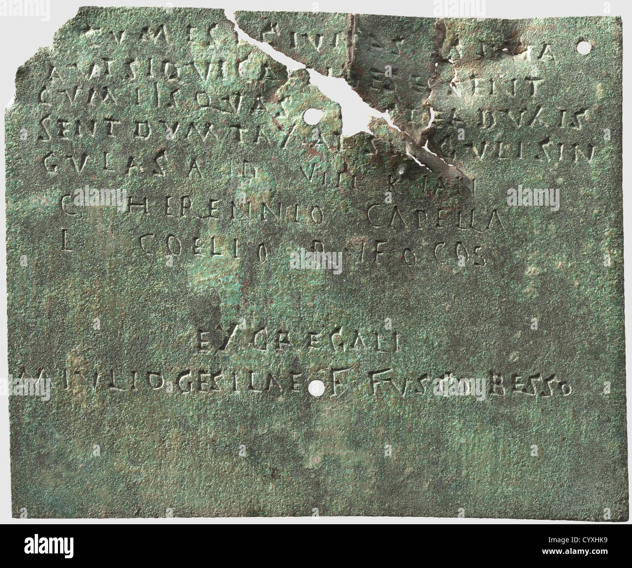 Bronze military diploma hi-res stock photography and images - Alamy