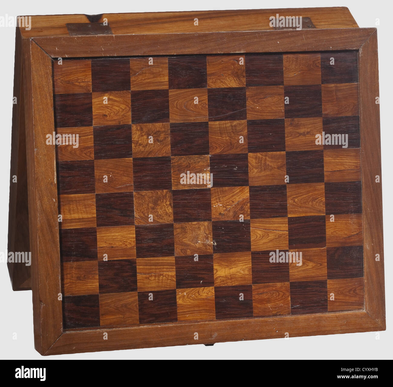 A baroque German game board,around 1720/30 A rectangular body folding ...