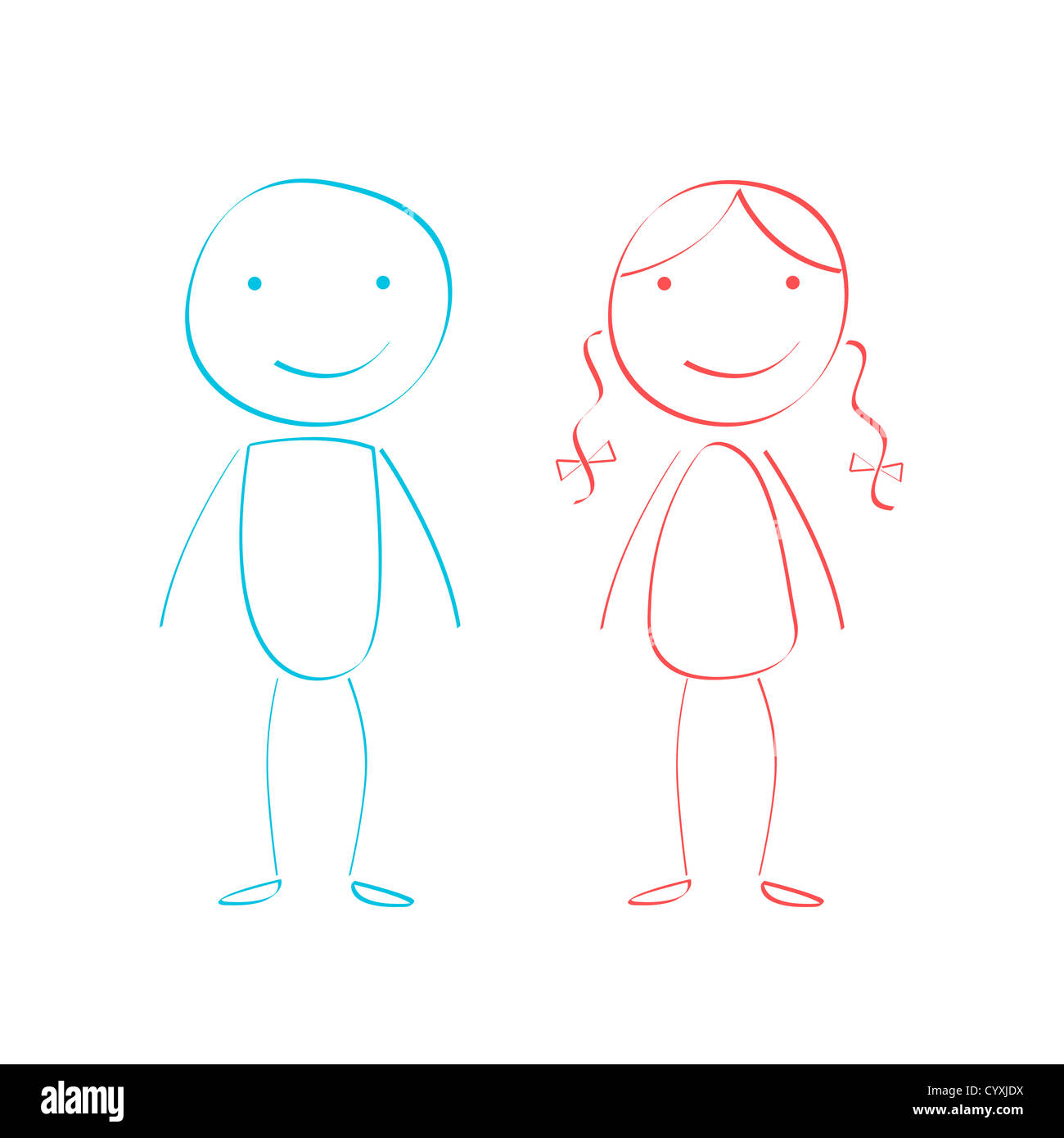 illustration of vector kids symbol on an isolated background Stock ...