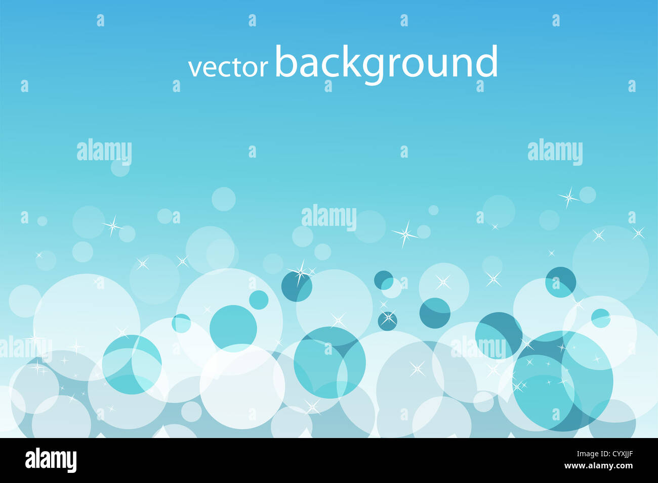 illustration of vector background with bubble pattern Stock Photo - Alamy