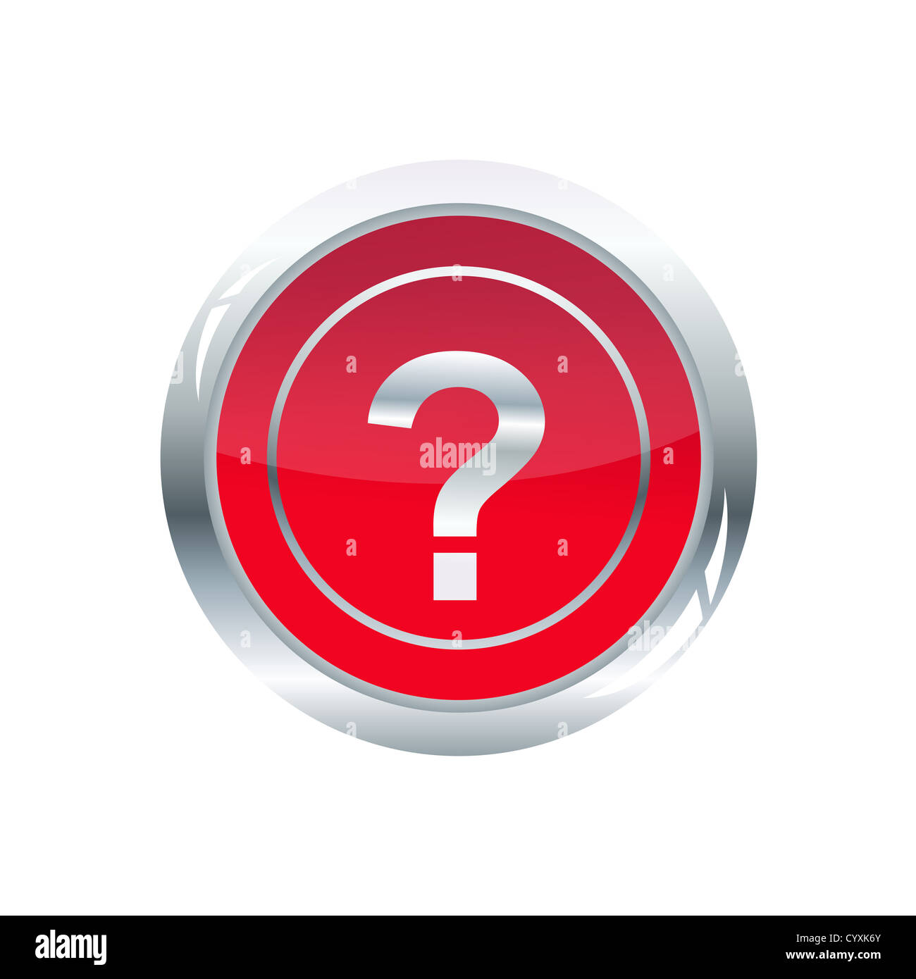Question icon vector mark hi-res stock photography and images - Alamy