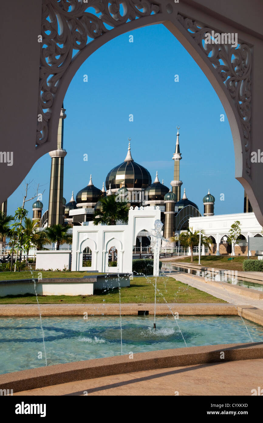 Crystal Mosque or Masjid Kristal in Kuala Terengganu, Terengganu ...