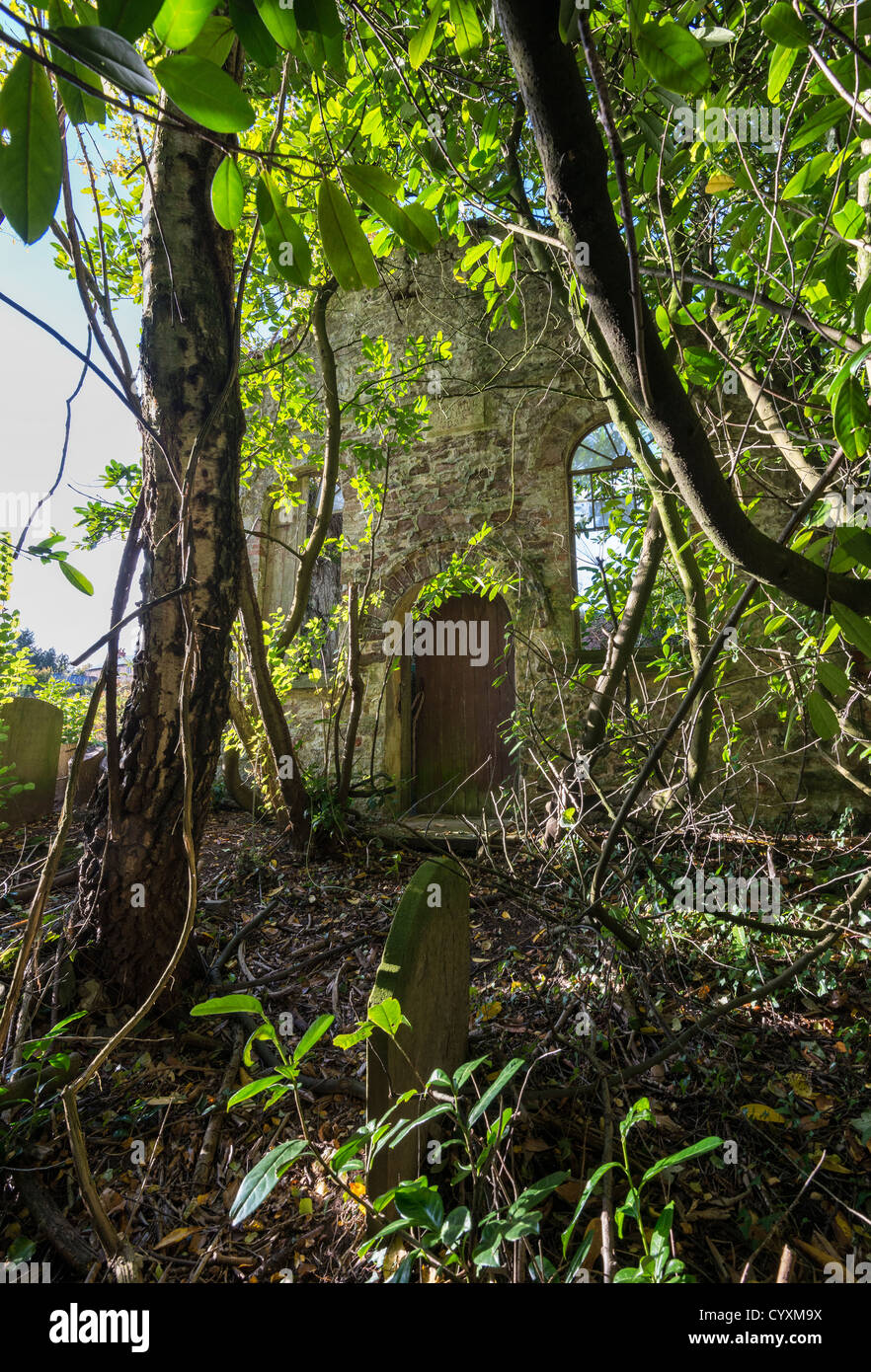 Ruins of Park Hill Chapel, Woolaston Woodside, Severnside ...