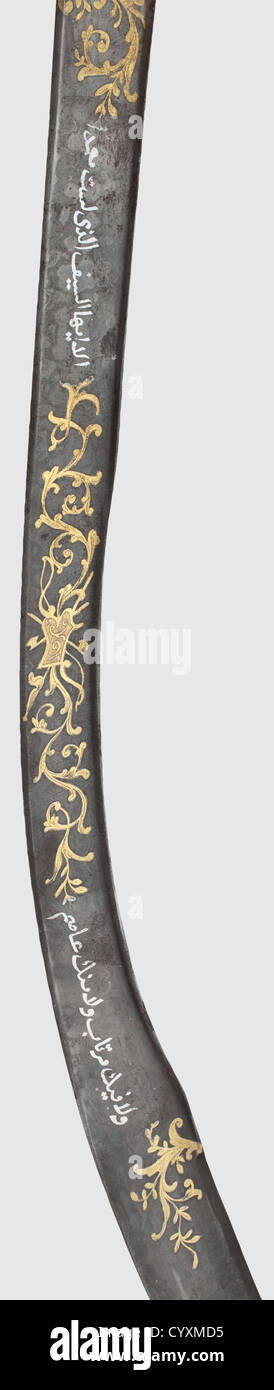 King Otto I of Greece,A presentation saber from Turkish Sultan Mahmud ...