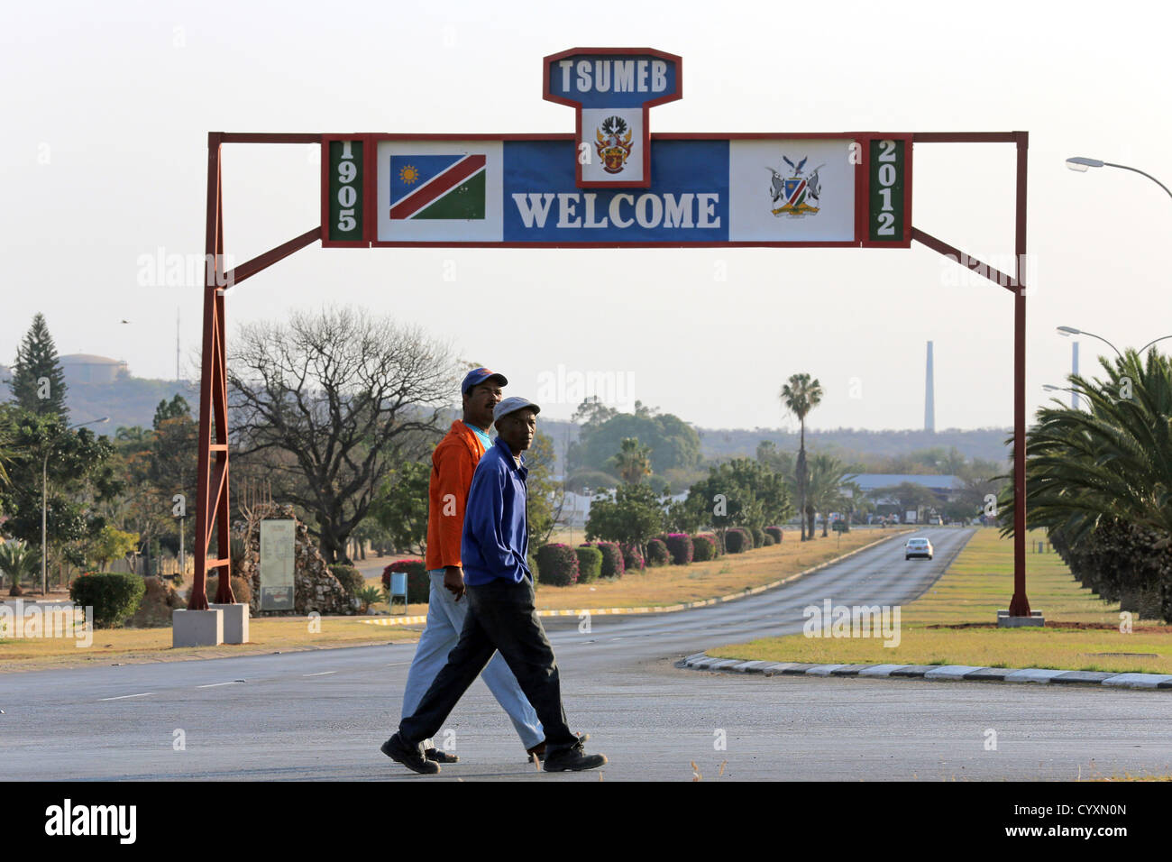 Welcome namibia sign hi-res stock photography and images - Alamy