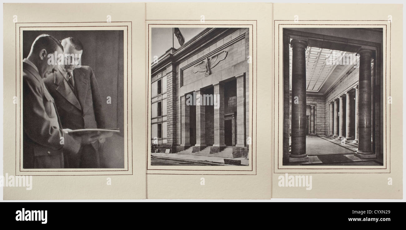 Adolf Hitler - Arno Breker(1900 - 1991),a relief Blackened cast iron ...