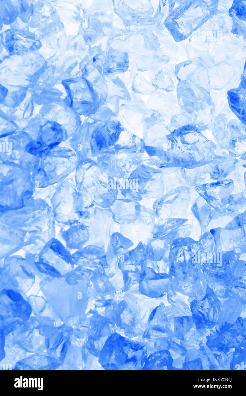 fresh cool ice cube background or wallpaper for summer or winter Stock ...