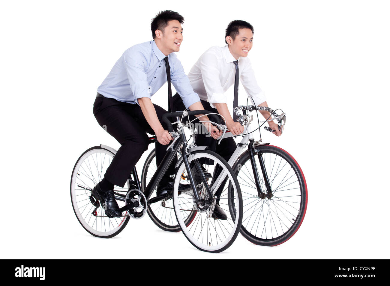 Two men young adults Cut Out Stock Images & Pictures - Alamy