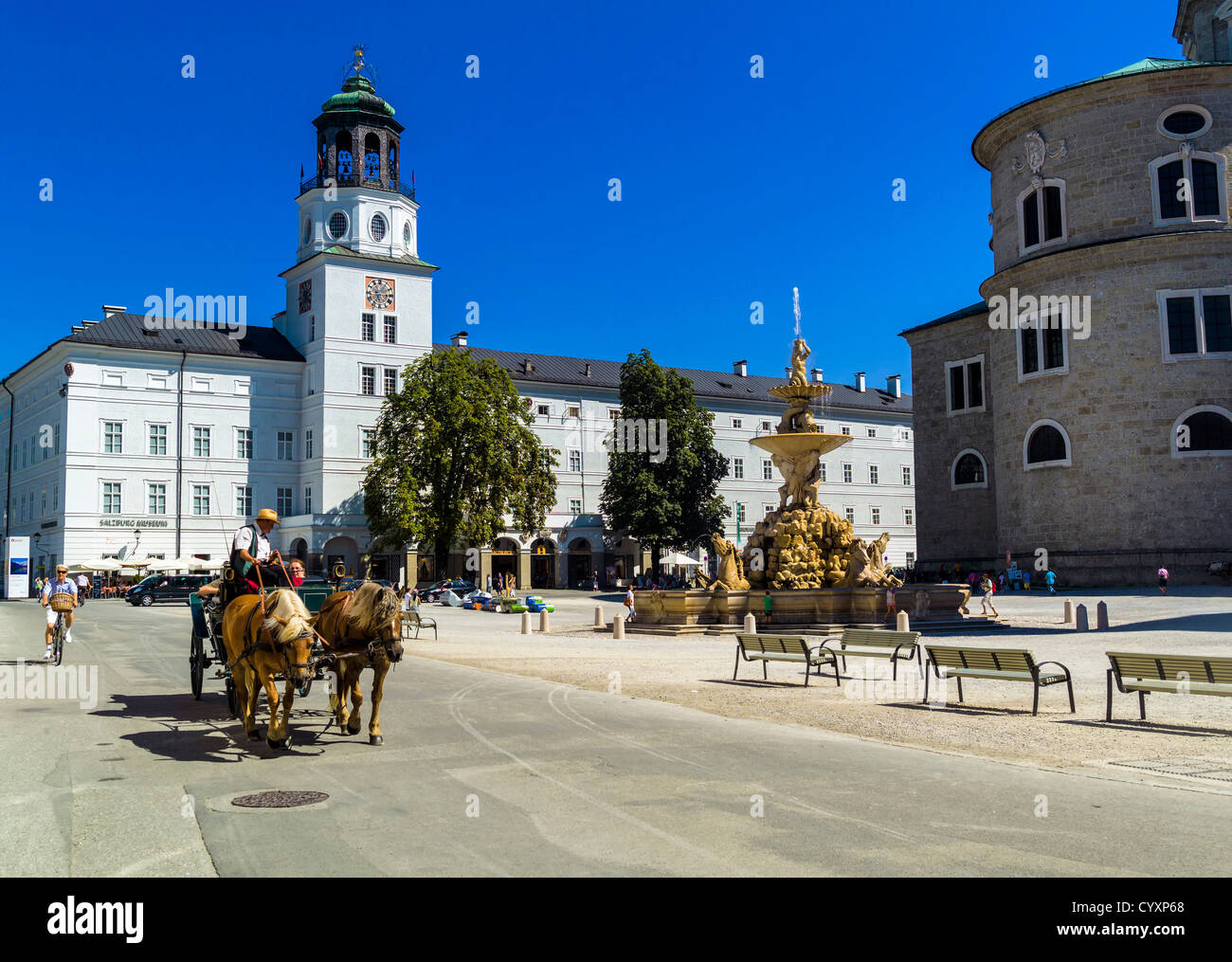 Residenz salzburg exterior hi-res stock photography and images - Alamy