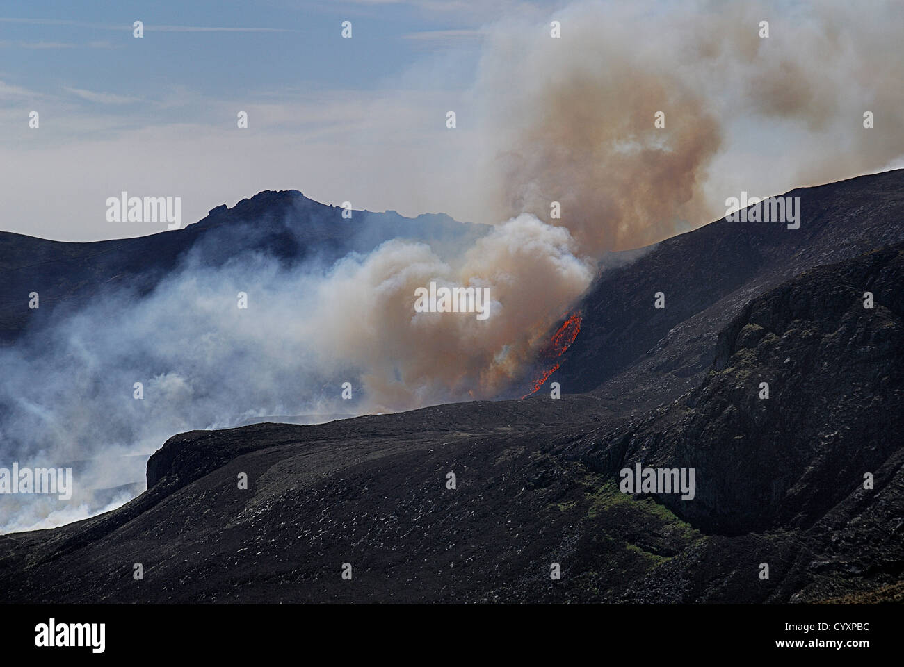 Gorse fires hi-res stock photography and images - Alamy