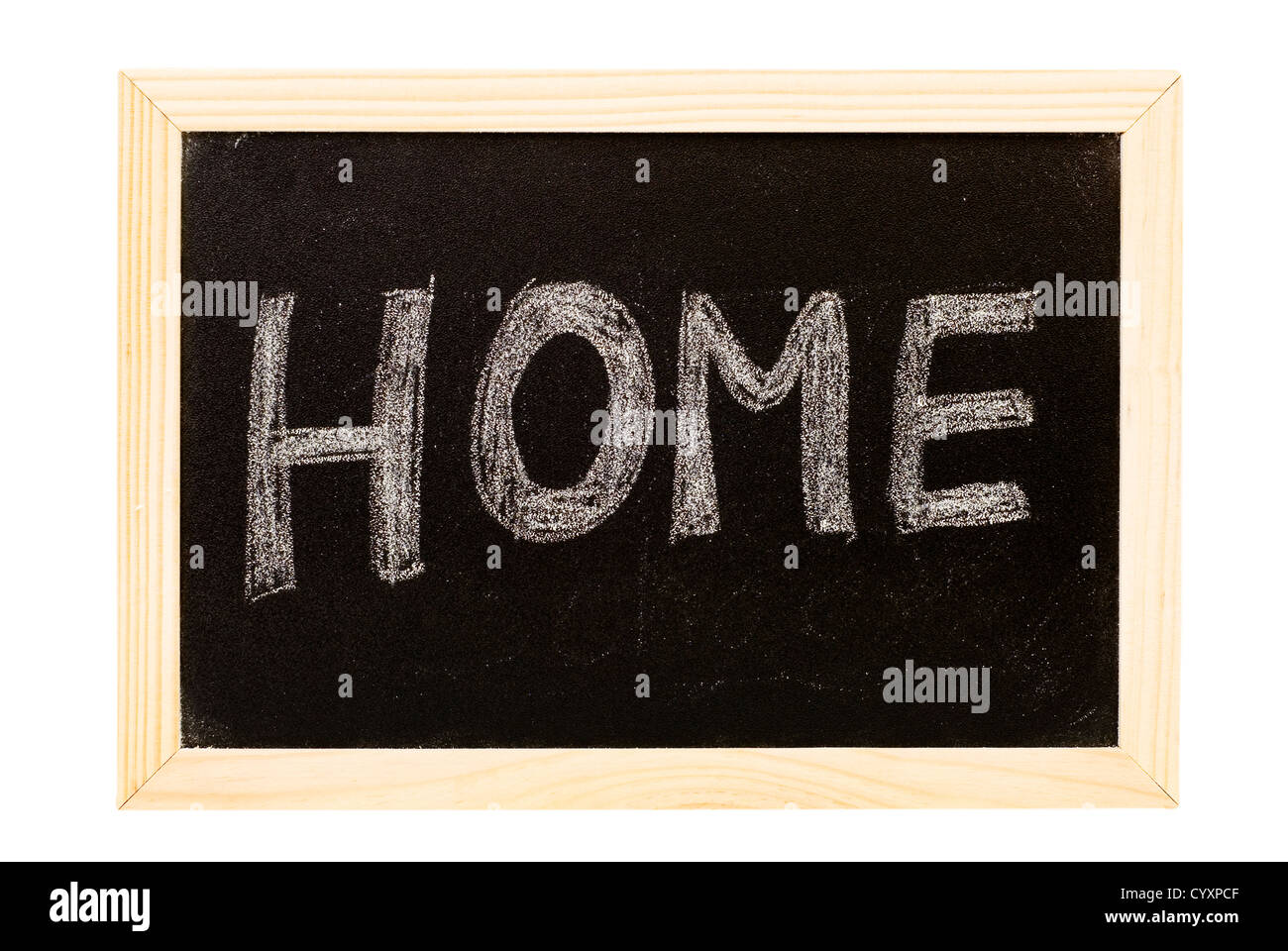 It is a blackboard written "home Stock Photo - Alamy
