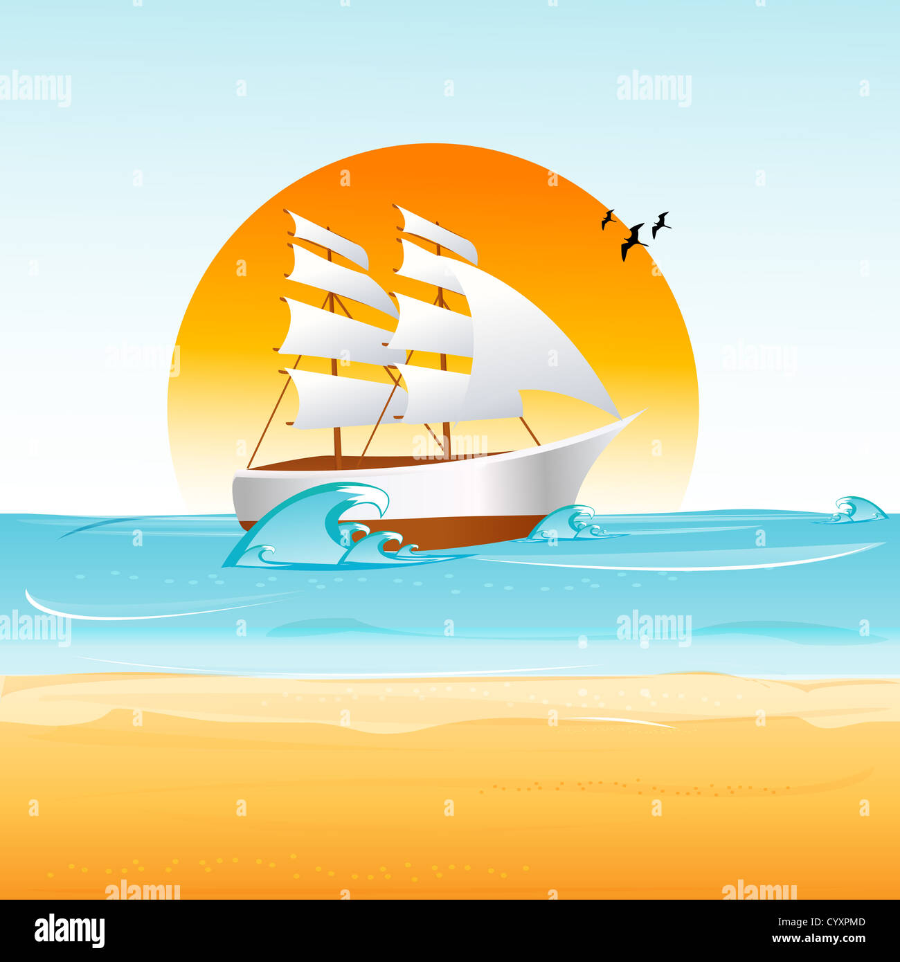 Bird ship hi-res stock photography and images - Alamy