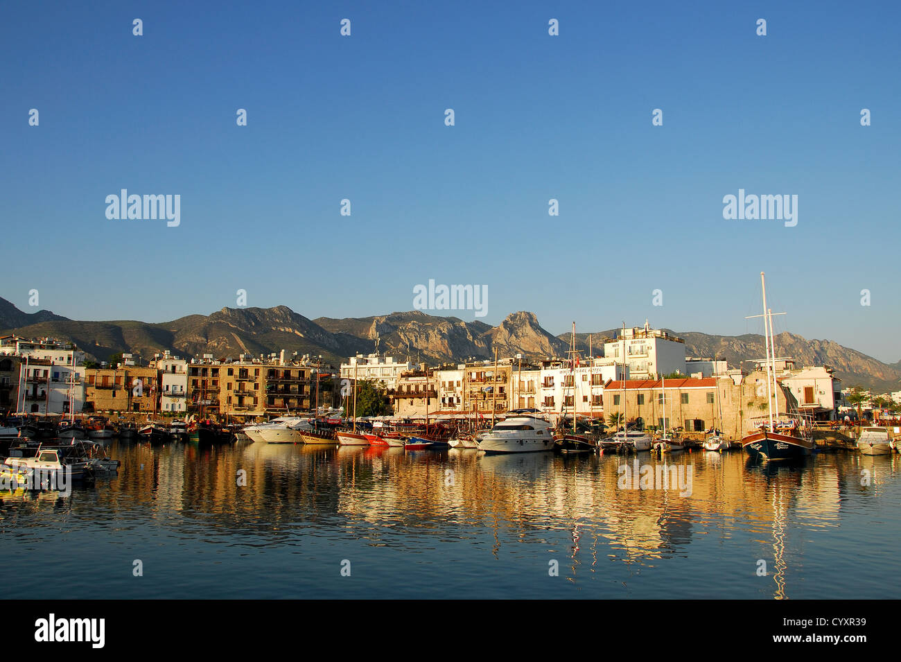 Keryneia harbor hi-res stock photography and images - Alamy