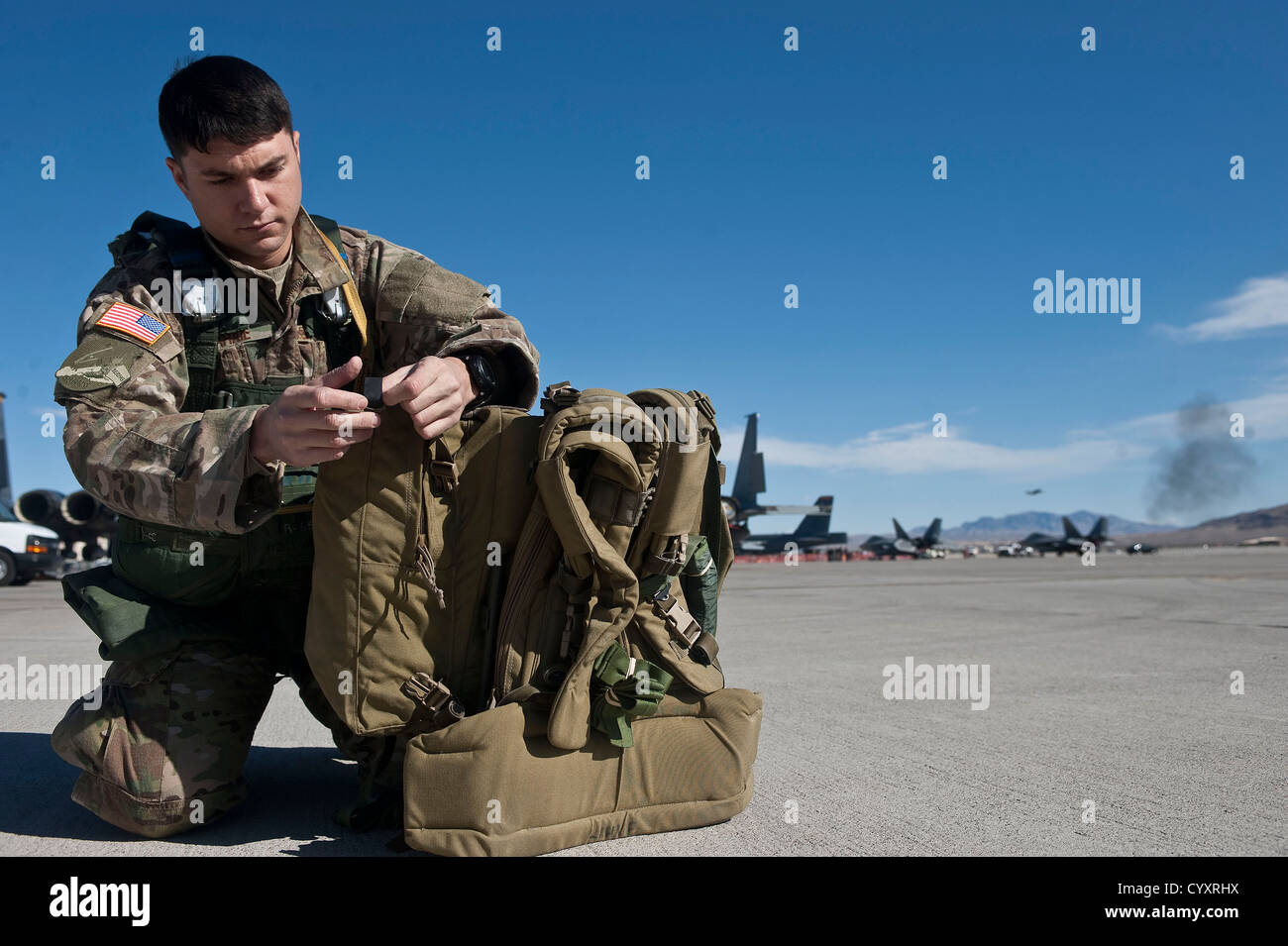 820th red horse squadron hi-res stock photography and images - Alamy