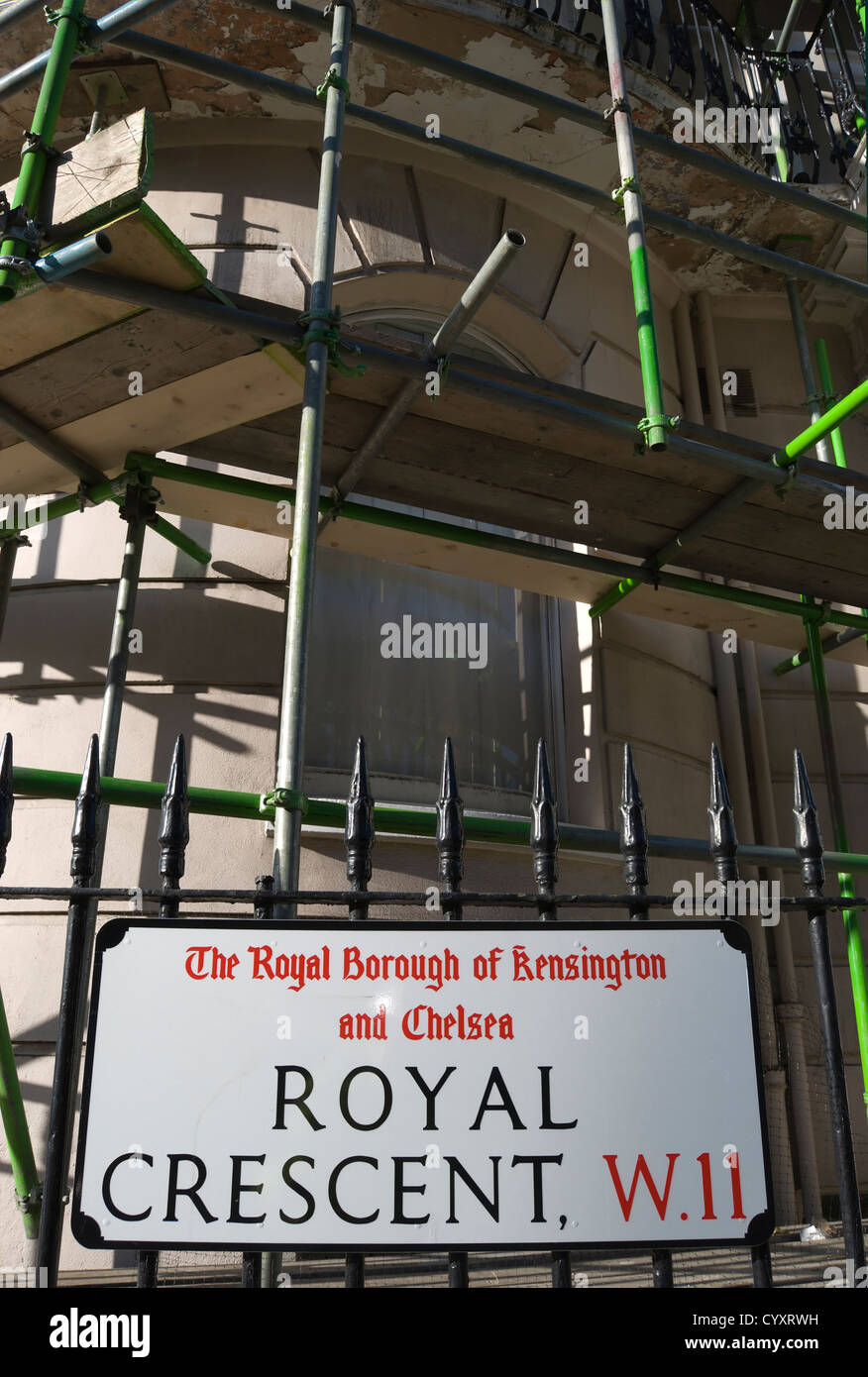 Royal crescent sign hi-res stock photography and images - Alamy