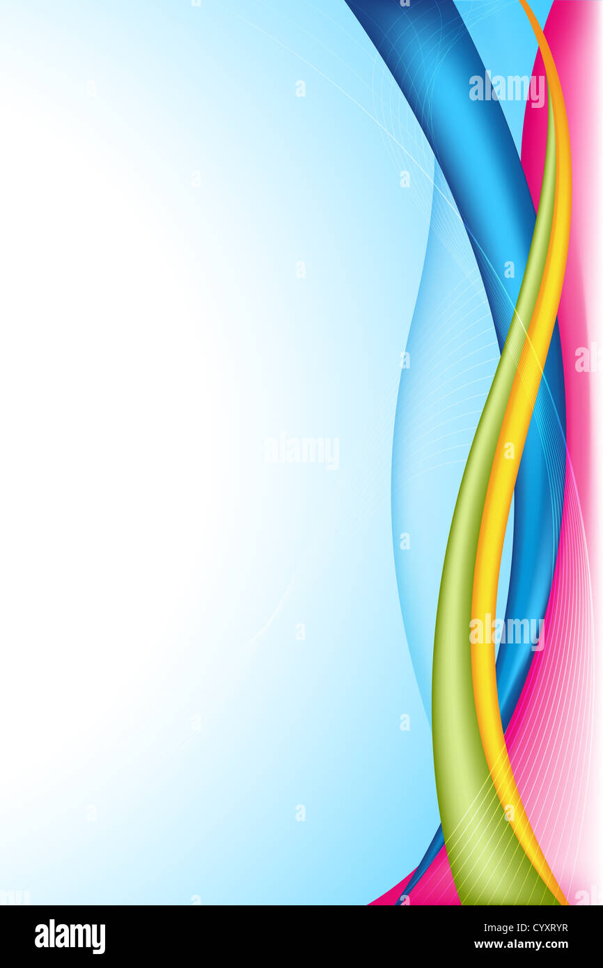 illustration of abstract colorful background Stock Photo - Alamy