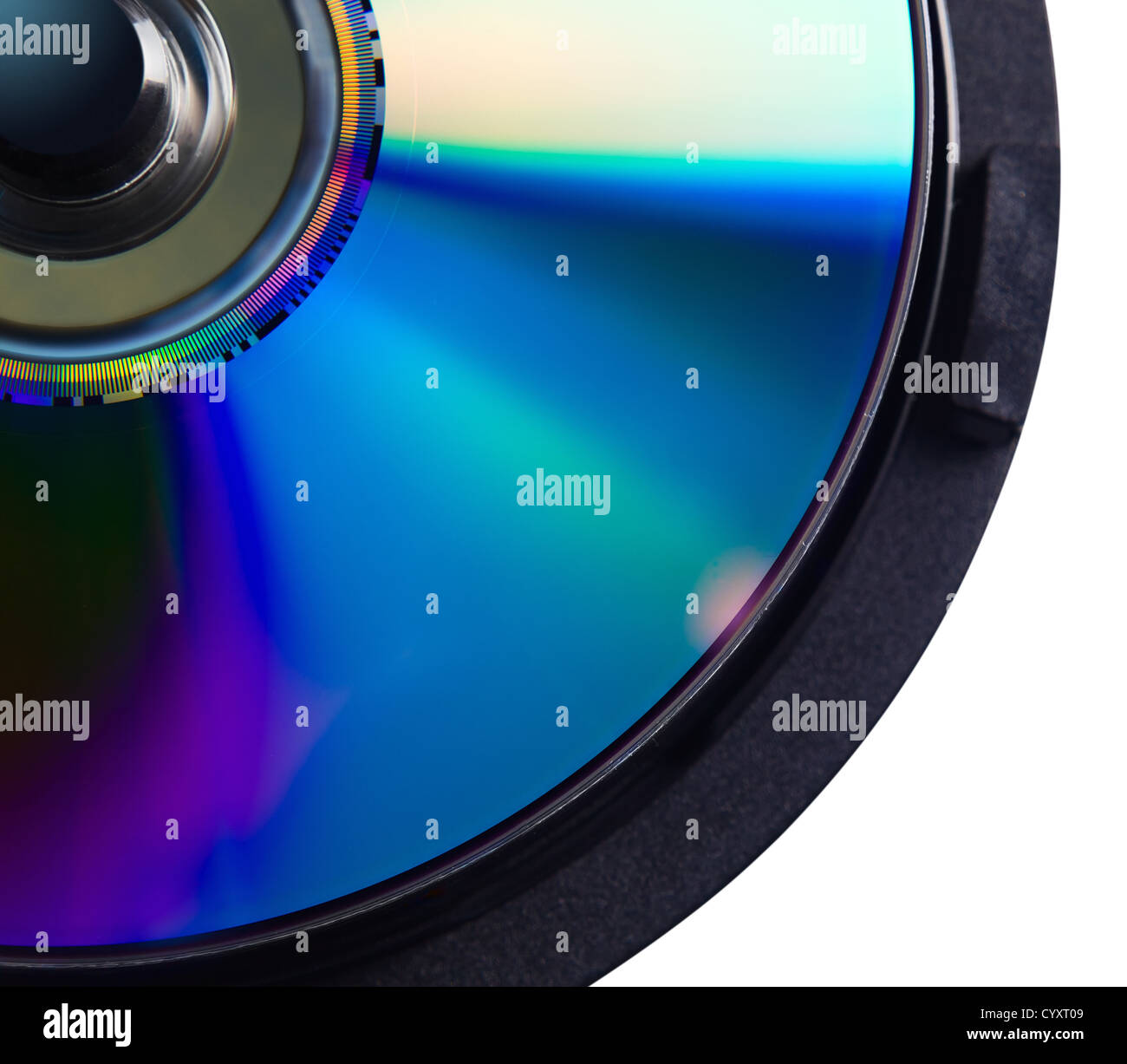 Box with dvd disks , isolated on a white background , saved clipping ...