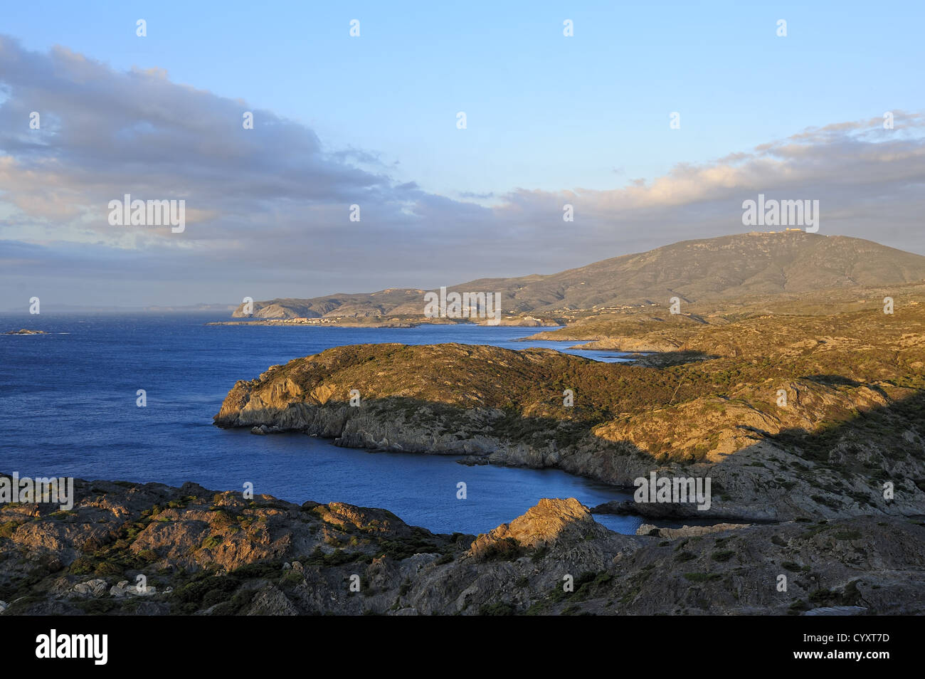 morning at Cape Creus (Costa Brava, Catalonia, Spain Stock Photo - Alamy