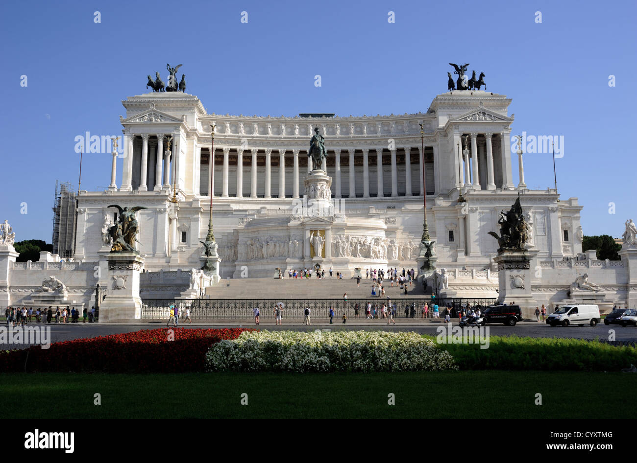 Vittoriano building rome hi-res stock photography and images - Alamy