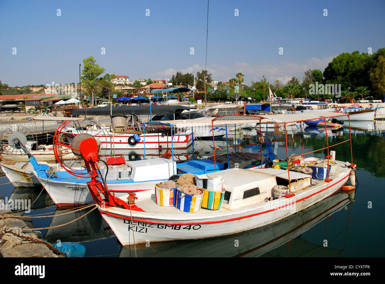 Cyprus Fishing Boats Boat High Resolution Stock Photography and Images ...