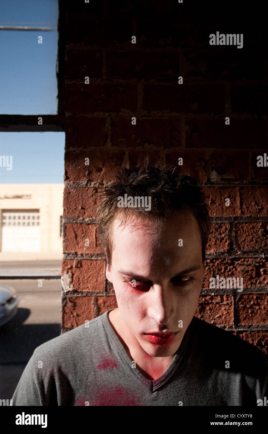 Creepy man standing hi-res stock photography and images - Alamy