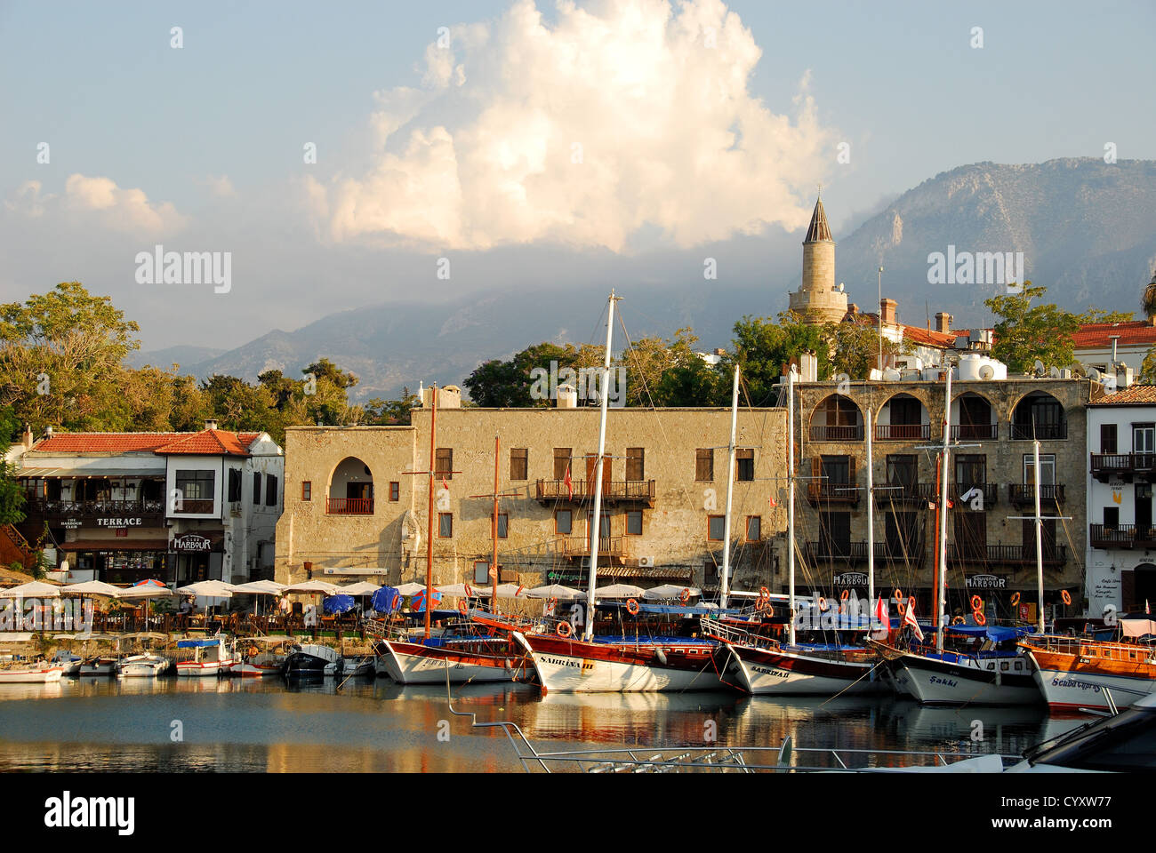 Keryneia harbor hi-res stock photography and images - Alamy