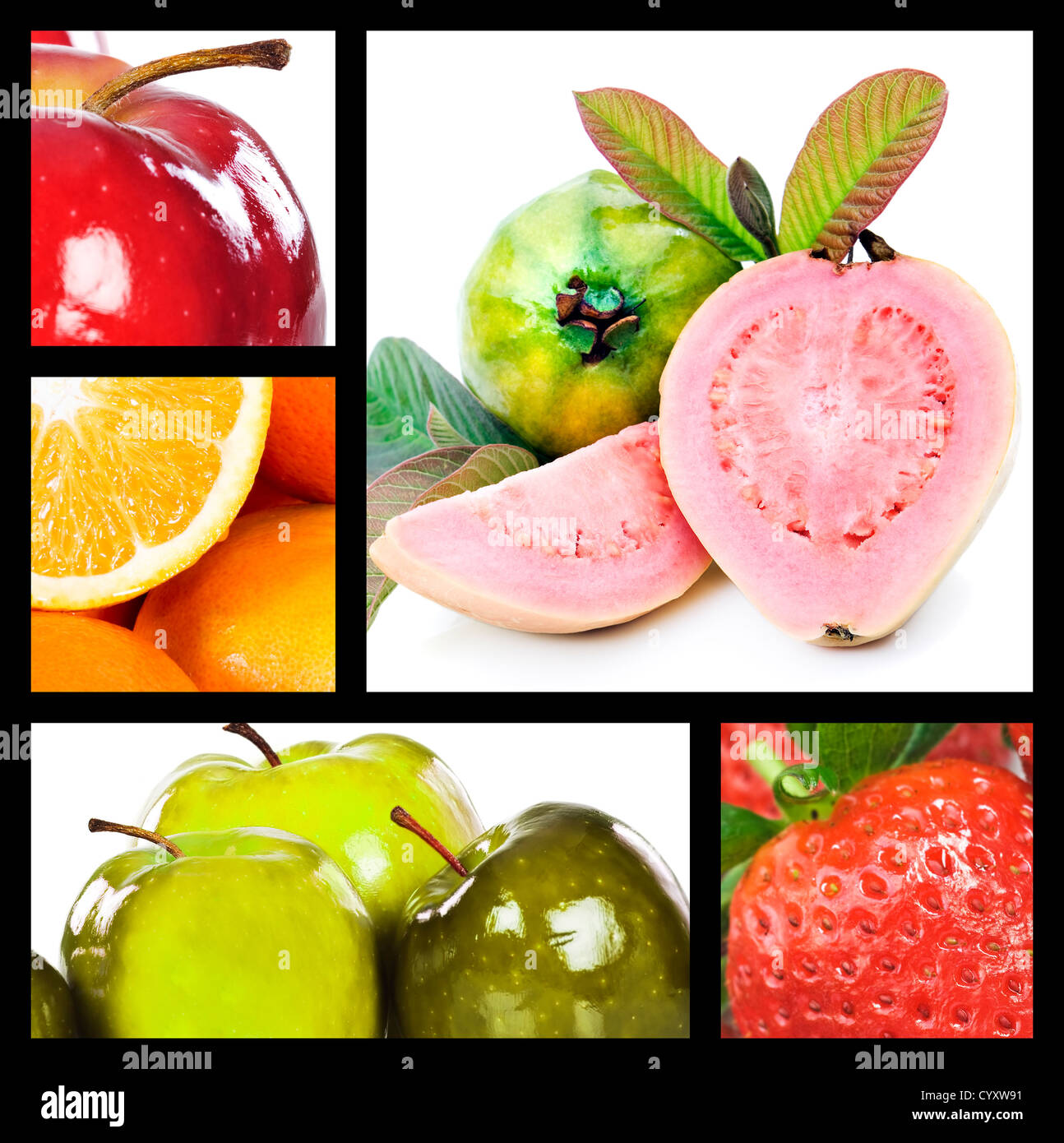 Healthy life collage hi-res stock photography and images - Alamy