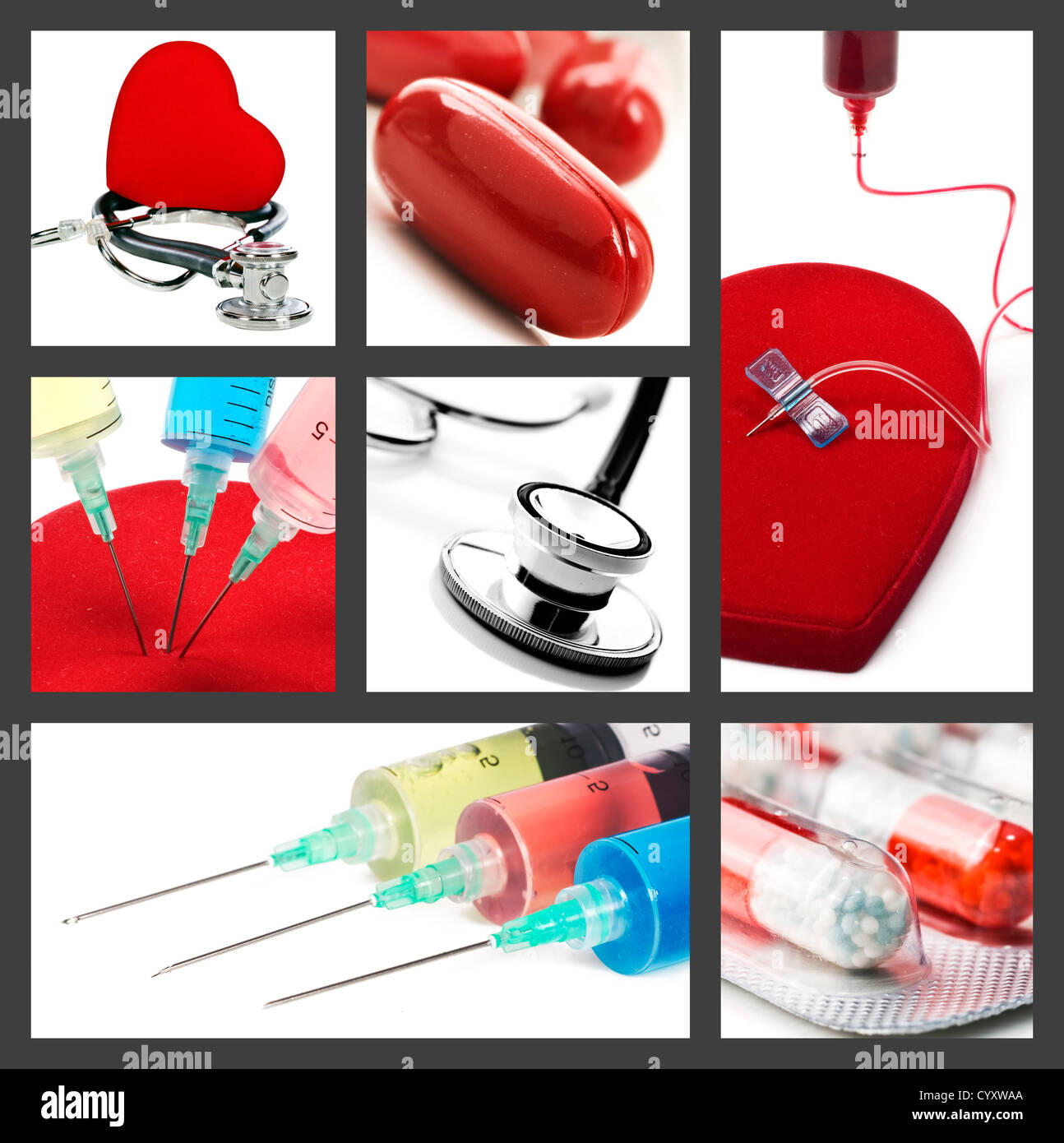Medical collage hi-res stock photography and images - Alamy