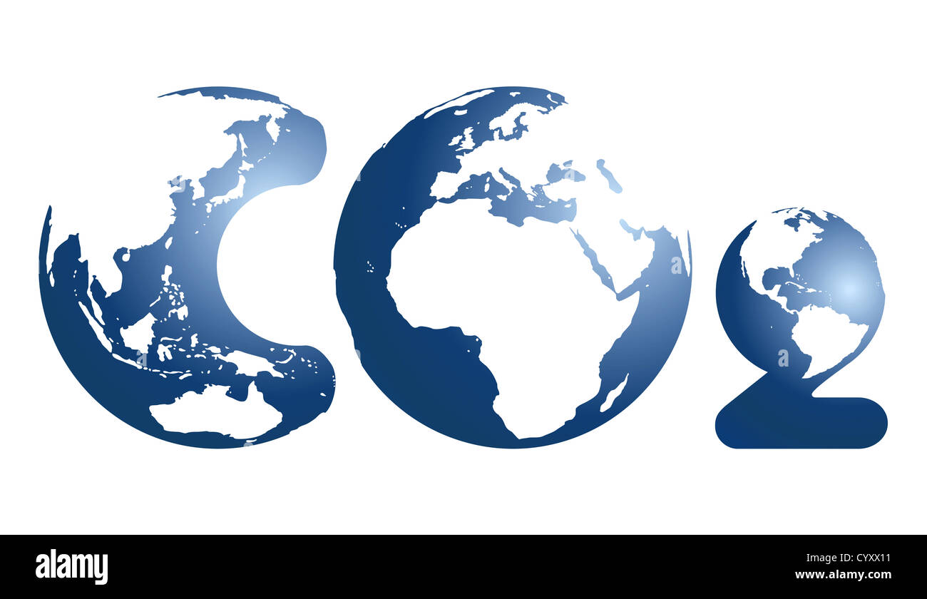 co2 impact on earth Stock Photo - Alamy