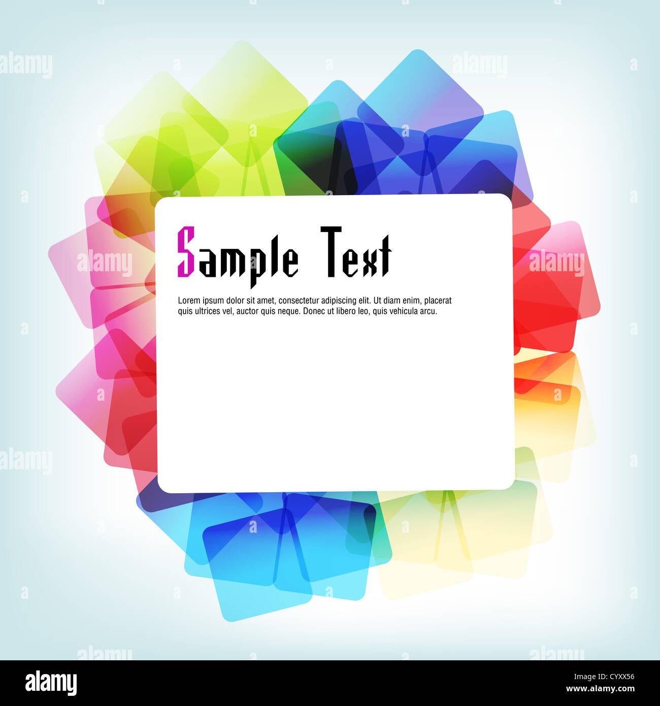 illustration of abstract colorful vector background Stock Photo - Alamy