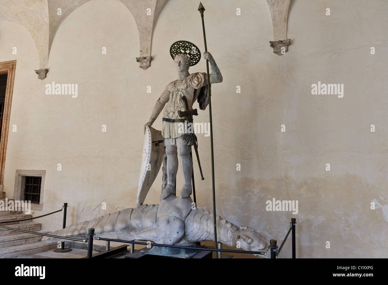 Saint theodore statue hi-res stock photography and images - Alamy