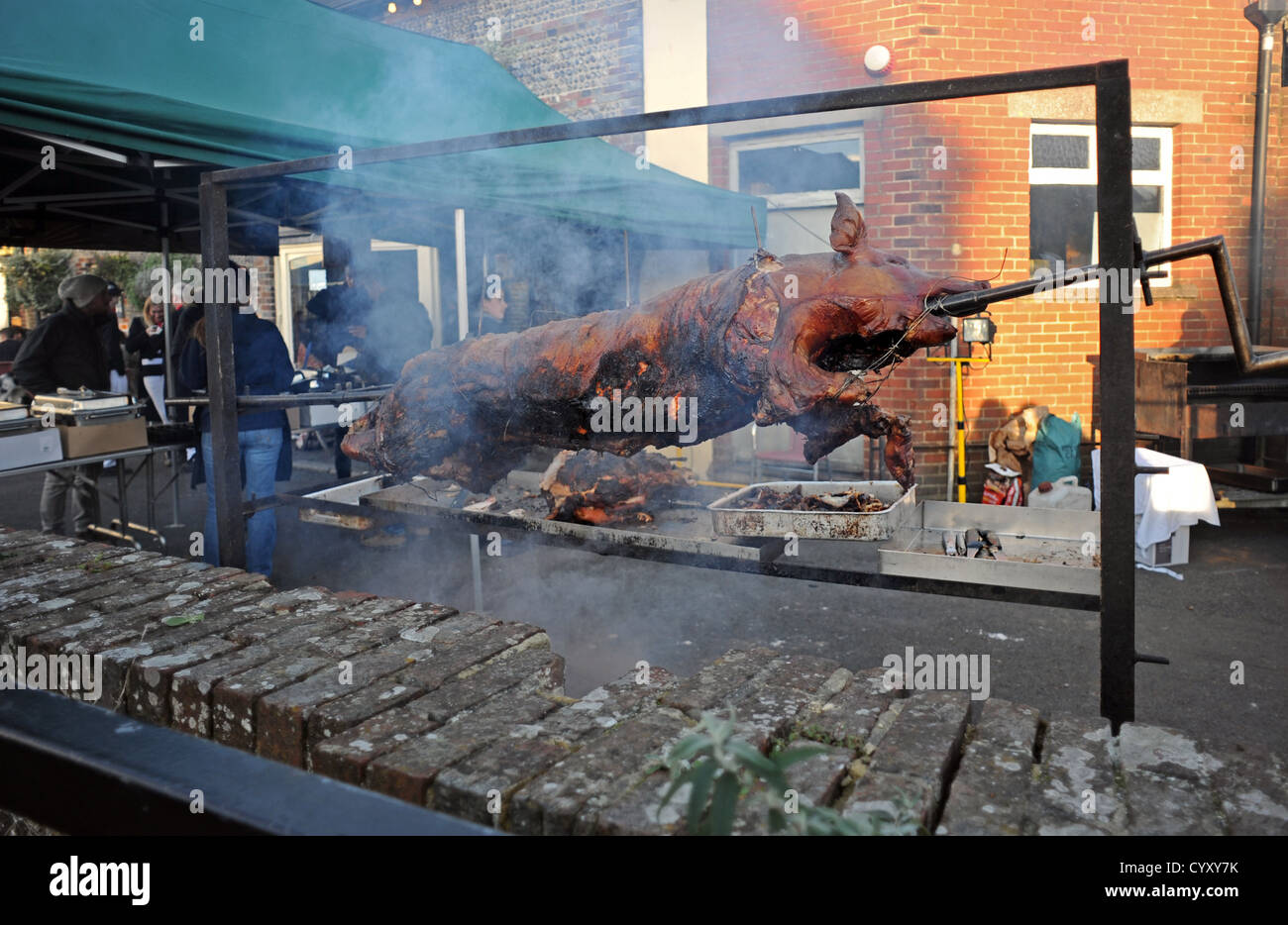 Hogroast High Resolution Stock Photography and Images - Alamy