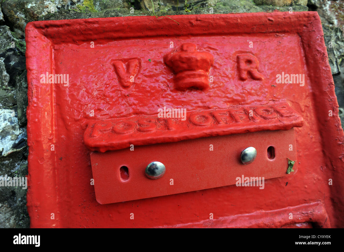Blocked post box hi-res stock photography and images - Alamy