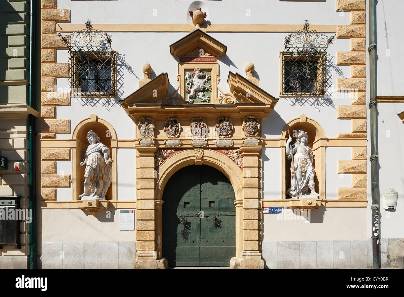 Austria, Styria, Graz, View of Landeszeughaus Armory Stock Photo - Alamy