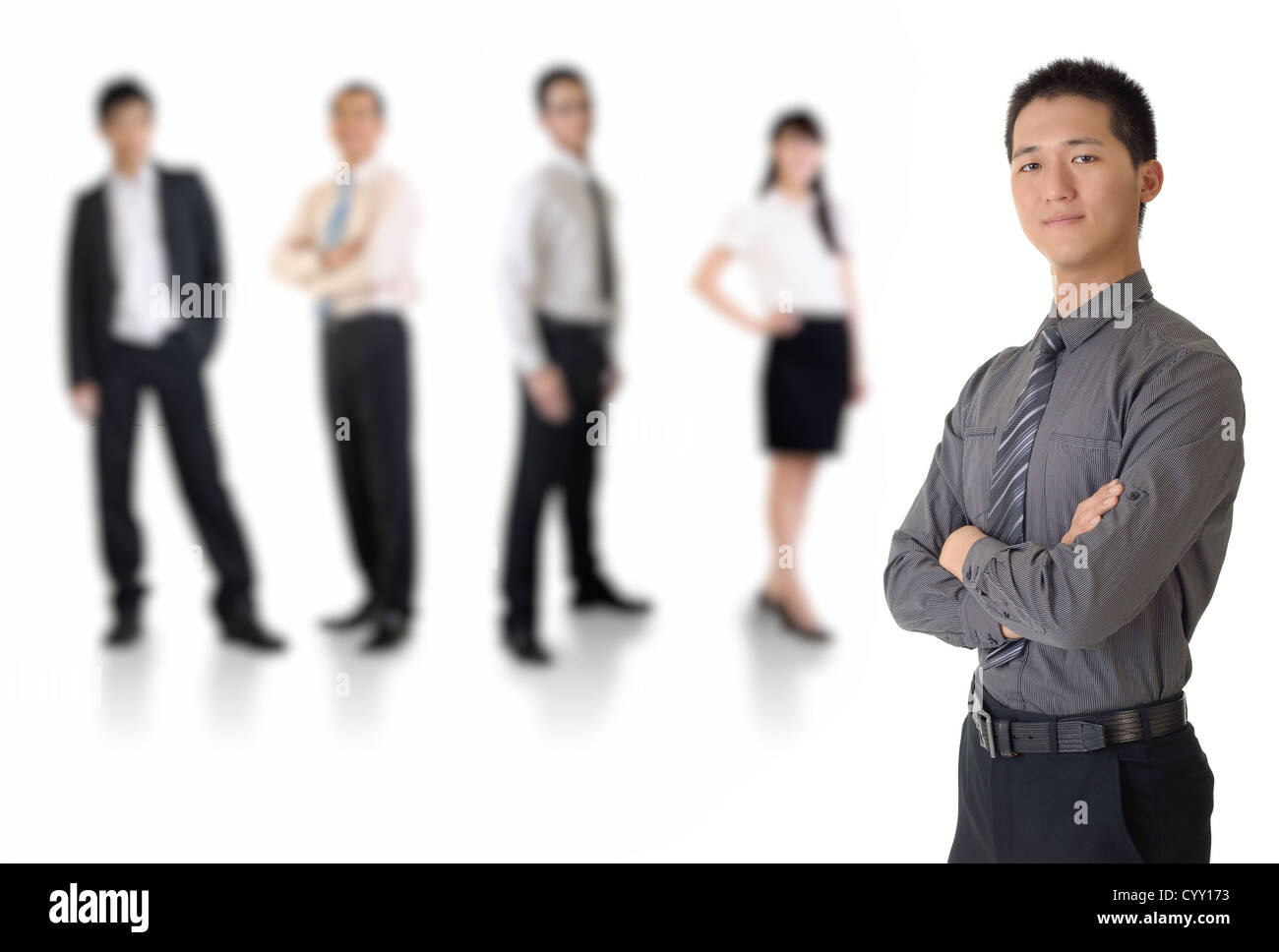 Closeup positive young woman Cut Out Stock Images & Pictures - Alamy